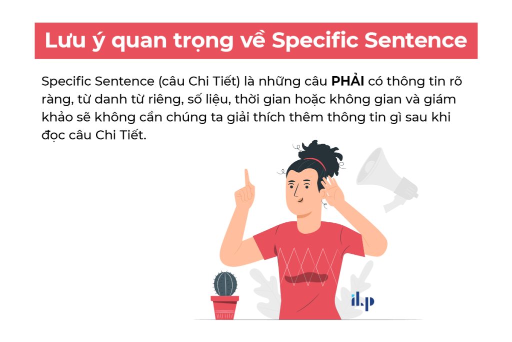 Cách viết Specific Sentence - Hoàn chỉnh Body Paragraph