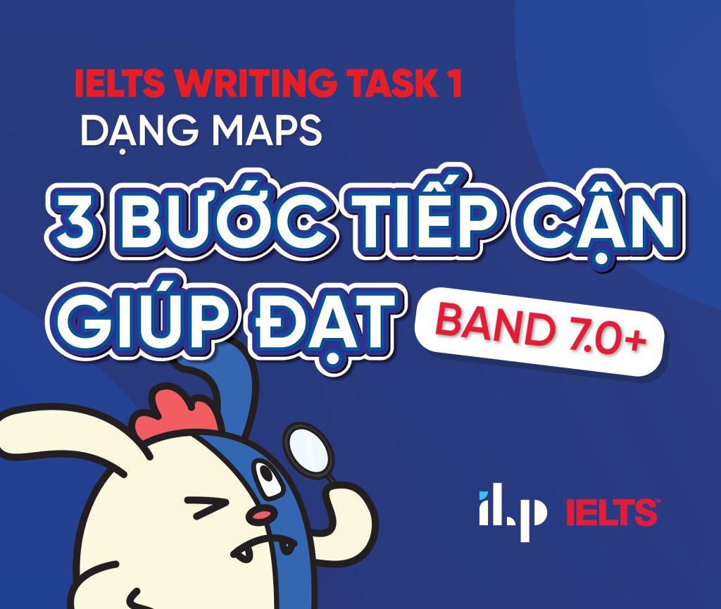 Writing Task 1: Dạng Maps – 03 bước tiếp cận đạt band 7.0+
