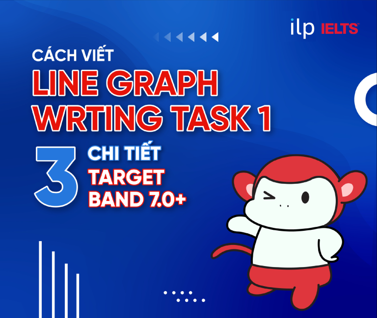 Cách viết Line Graph Writing Task 1: 03 bước đạt 7.0+ IELTS